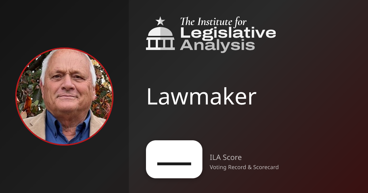 Rep. Lewis “Bill” Bloom Voting Record & Scorecard | Institute for ...